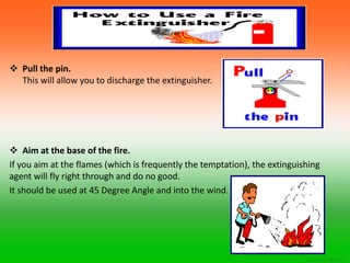 Fire safety first aid | PPTX