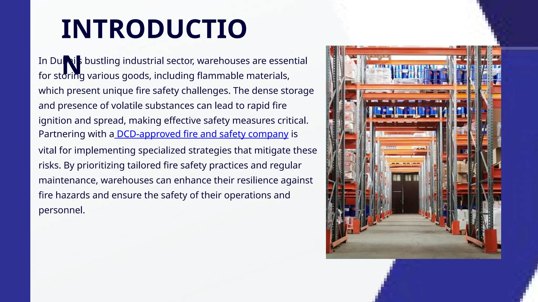 Fire Safety for Warehouses and Storage Facilities | PPTX
