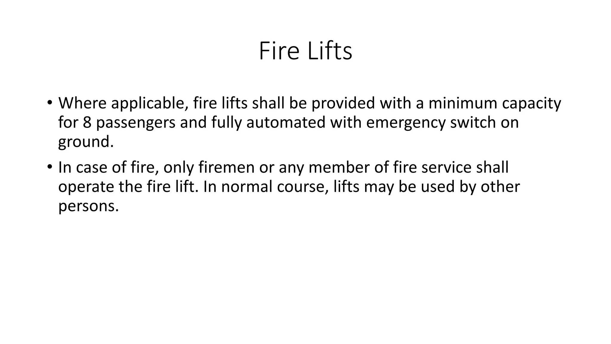 Fire safety in building | PPTX