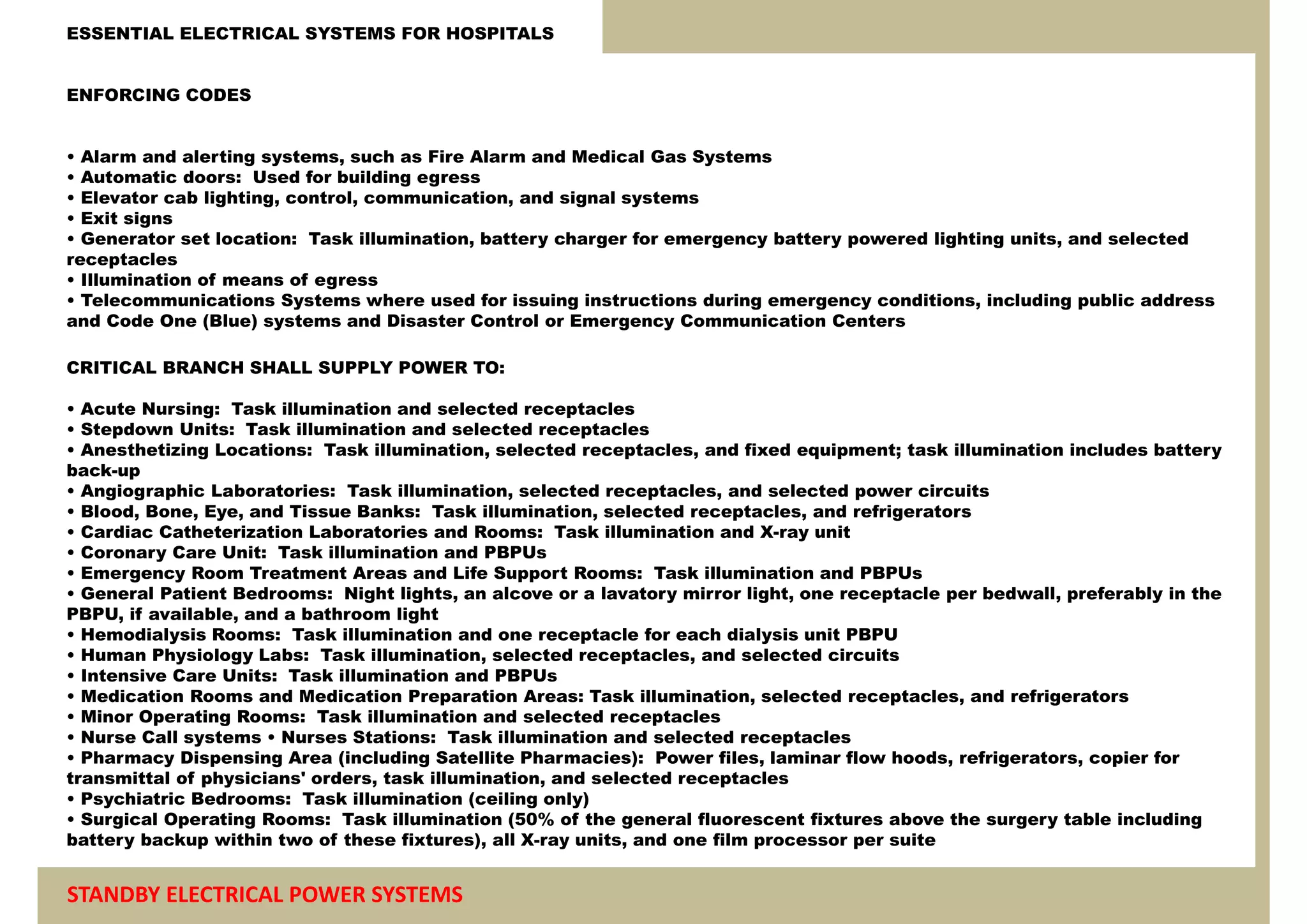 Fire safety in hospitals | PDF