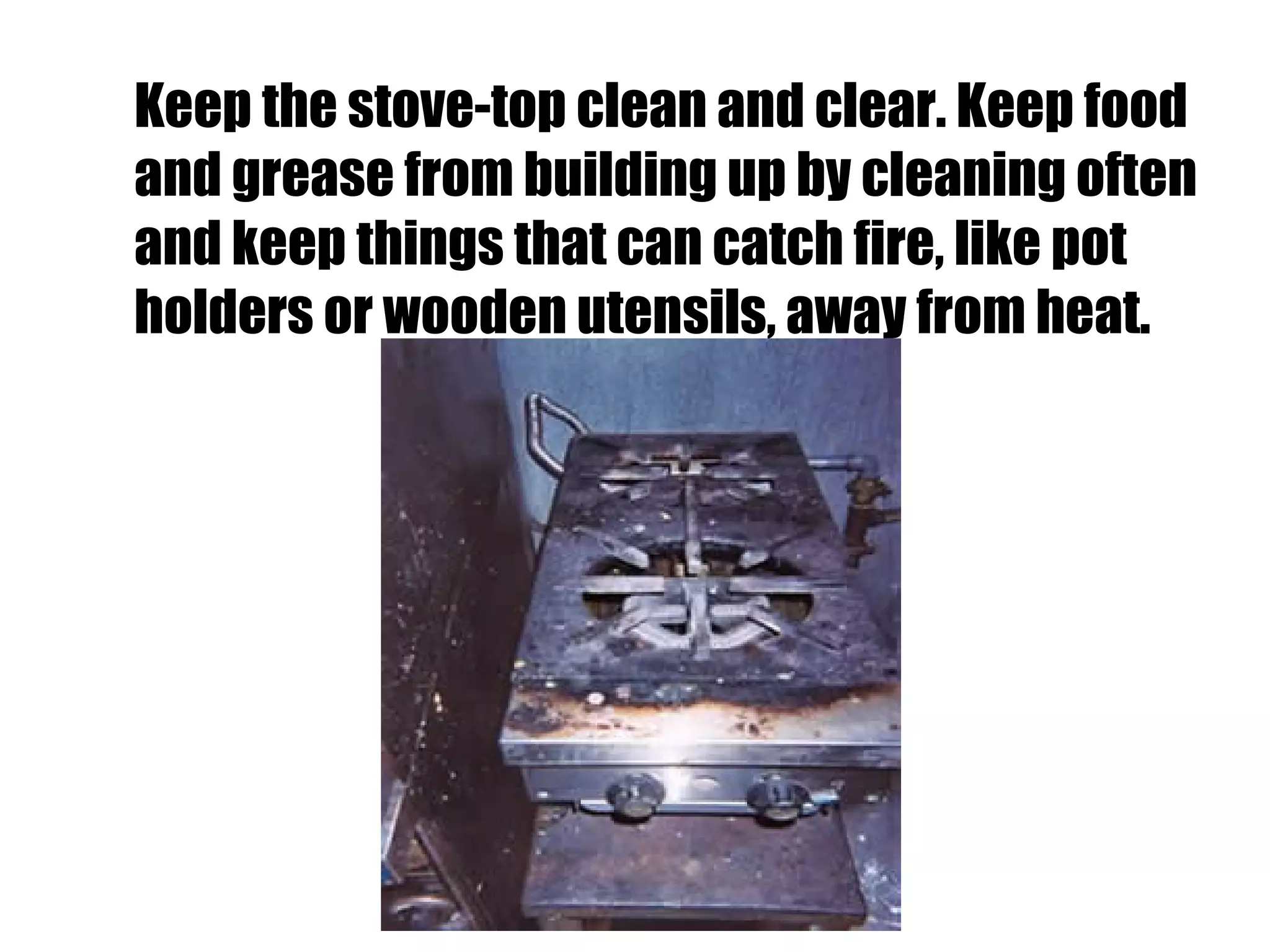 Fire Safety In Kitchen | PPT