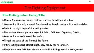 FIRE SAFETY karnaal.pptx fire fighting basic | PPTX