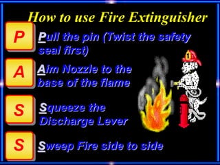 Fire Safety Lecture, the basics on how to extinguish fire.pptx