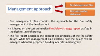 Fire safety management strategy | PPTX