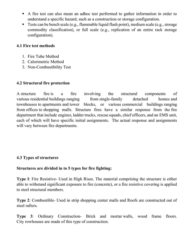 Fire safety manual | PDF