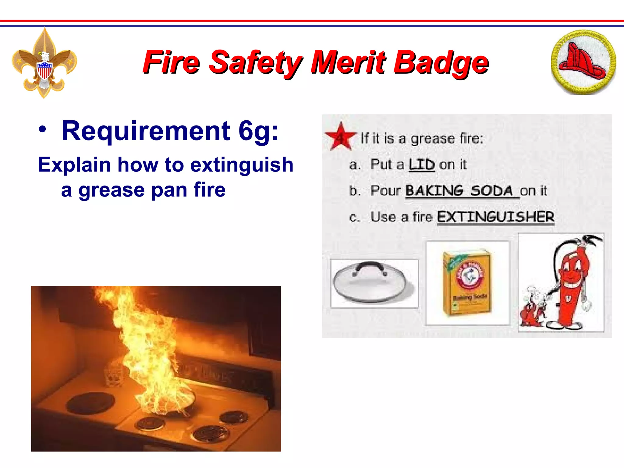 Fire safety merit badge troop 504 | PPT