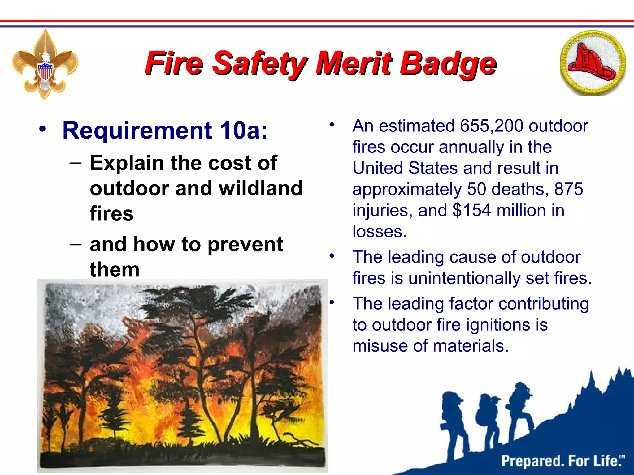 Fire safety merit badge troop 504 | PPT