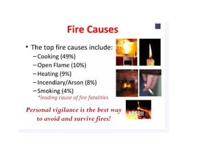 fire safety introduction, fire types, ie | PPTX