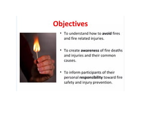 fire safety introduction, fire types, ie | PPTX