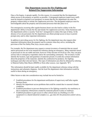 Fire safety plan assembly occupancy | PDF | Indoor Environmental ...