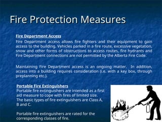 Fire Safety Plans for buildings and fire sfatey | PPT