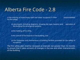 Fire Safety Plans for buildings and fire sfatey | PPT