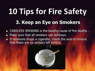 Fire safety preparedness (3 12-13) | PPTX
