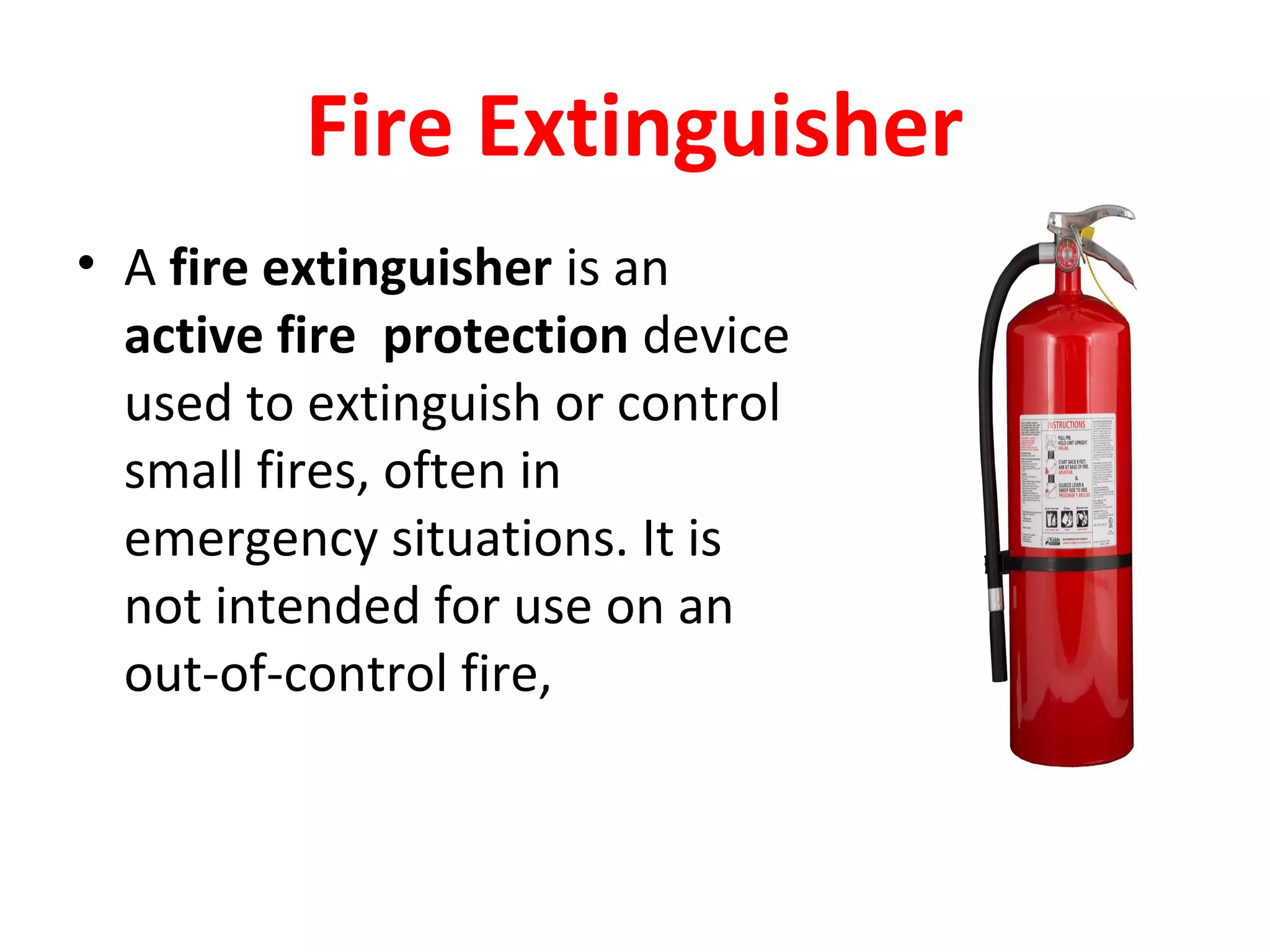 Fire safety presentation | PPT