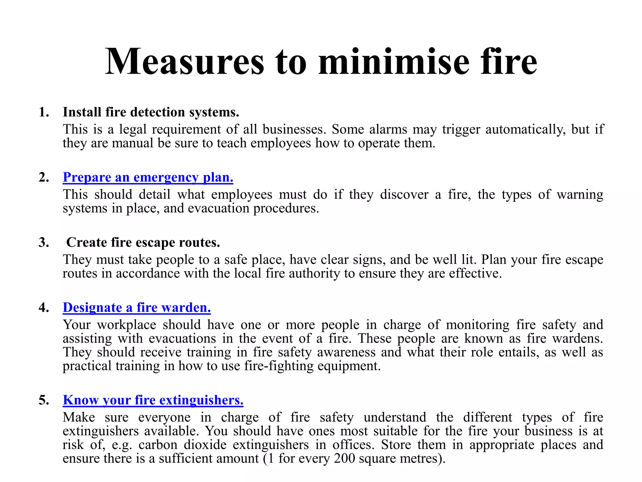 Fire Safety Presentation.pptx | First Aid | Injuries