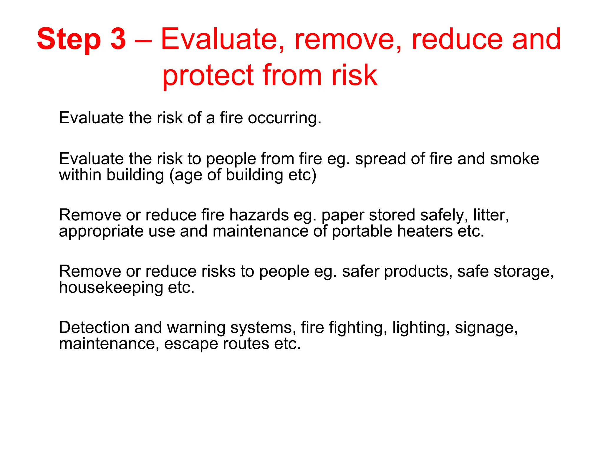 Fire safety presentation in workplace area | PPT