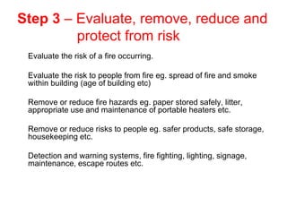 Fire safety presentation in workplace area | PPT