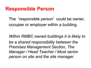 Fire safety presentation in workplace area | PPT