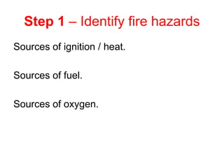 Fire safety presentation in workplace area | PPT