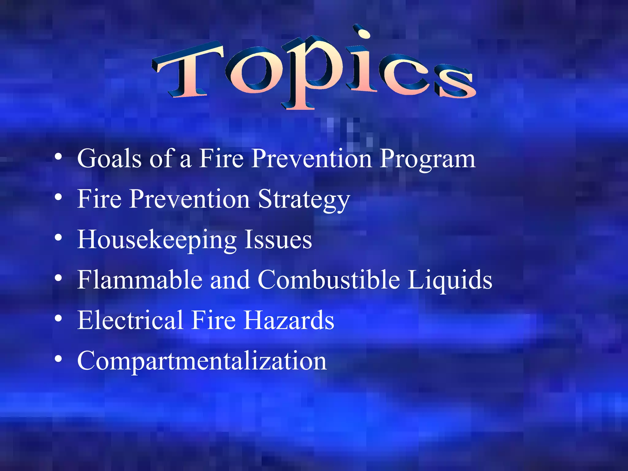 Fire Safety & Prevention | PPT