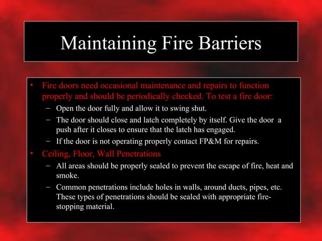 Fire Safety & Prevention | PPT