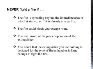 Fire safety prevention & control (1) | PPT