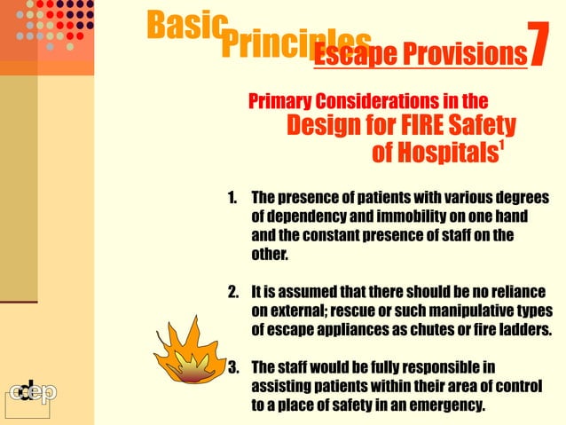 Fire safety Principles for building spaces | PPT