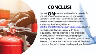 Fire Safety Regulations in Saudi Arabia : What every business owners ...