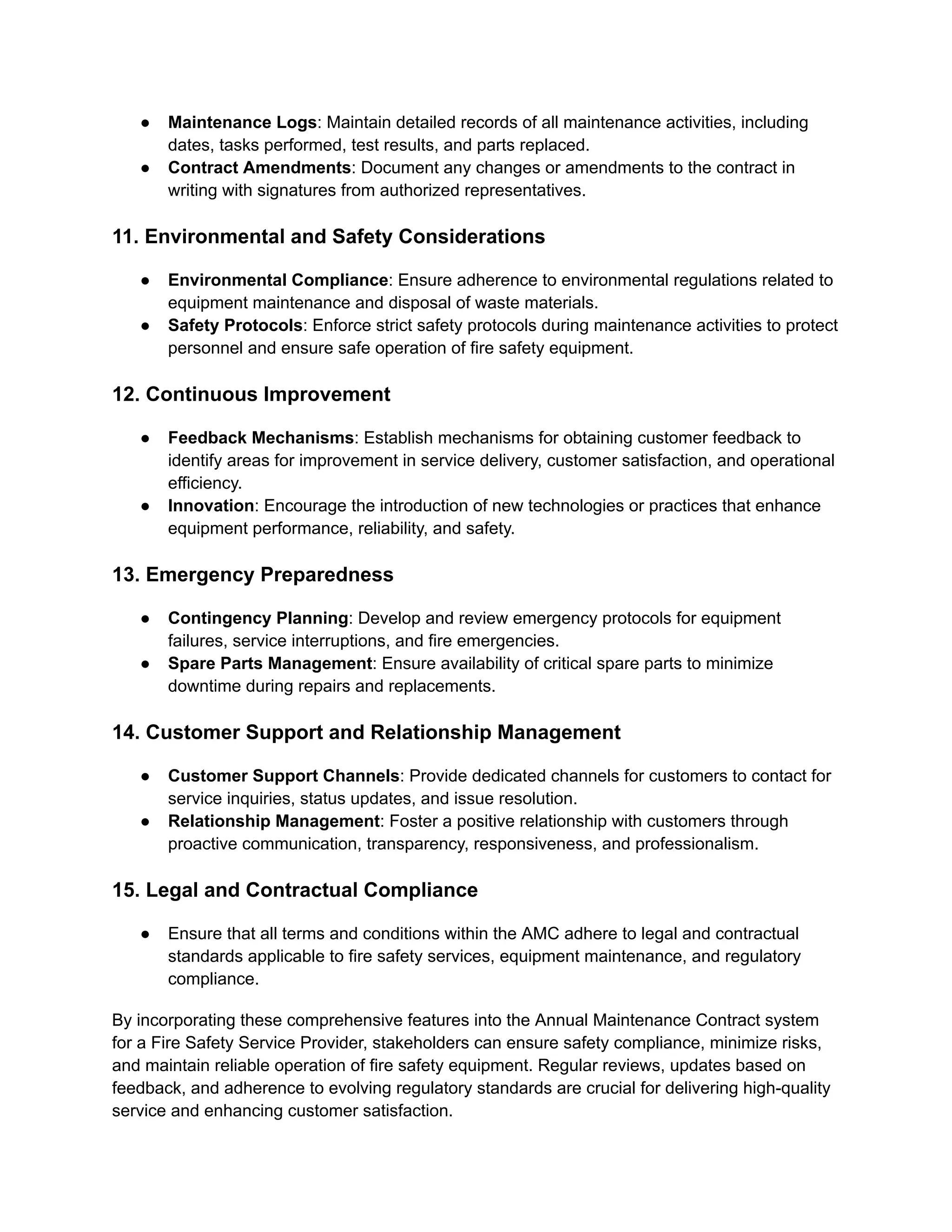 Fire Safety Service Provider annual maintenance contract system.pdf