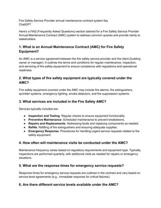 Fire Safety Service Provider annual maintenance contract system.pdf