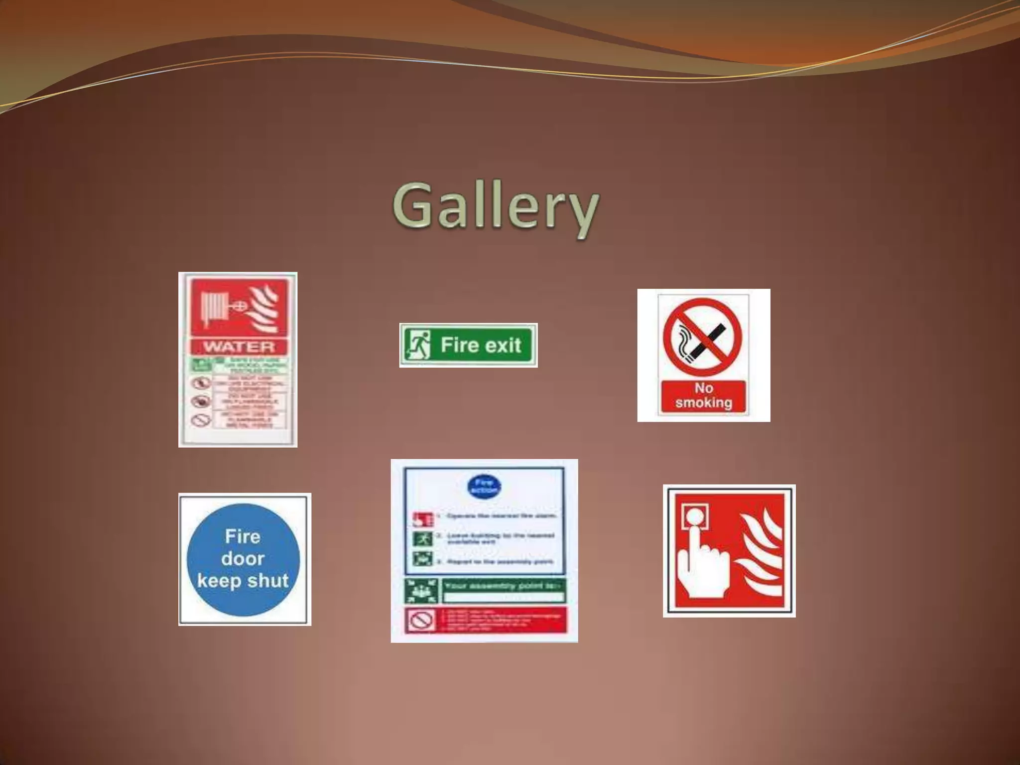 Fire safety signs | PPT