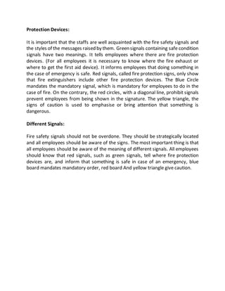 Fire safety signs and symbols for your workplace | PDF