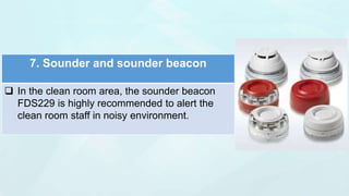 Fire safety solutions for clean rooms. | PPTX