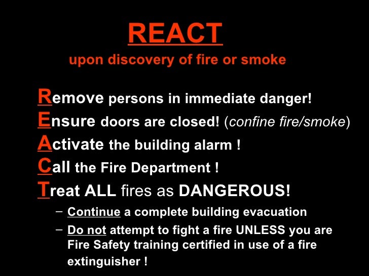 Fire Safety Training