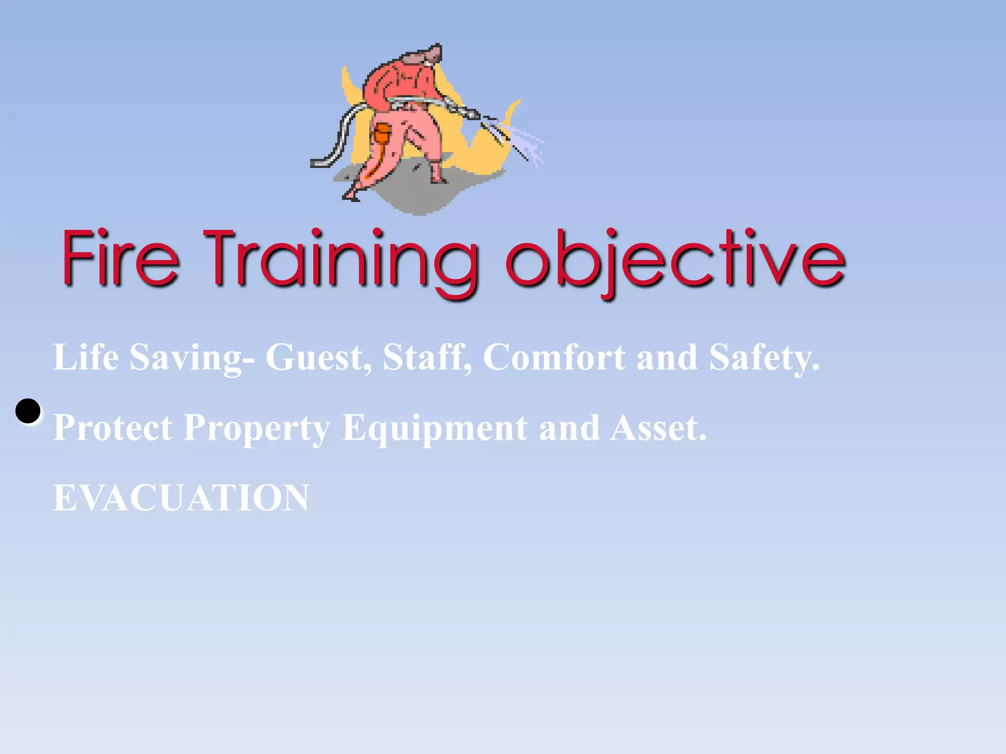 Fire & safety training | PPTX