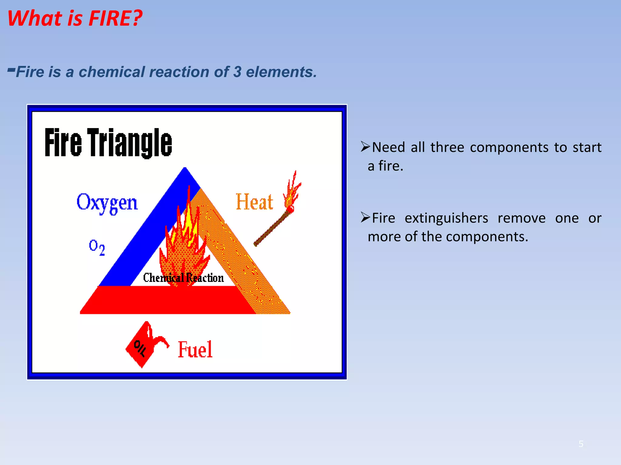 Fire & safety training | PPTX