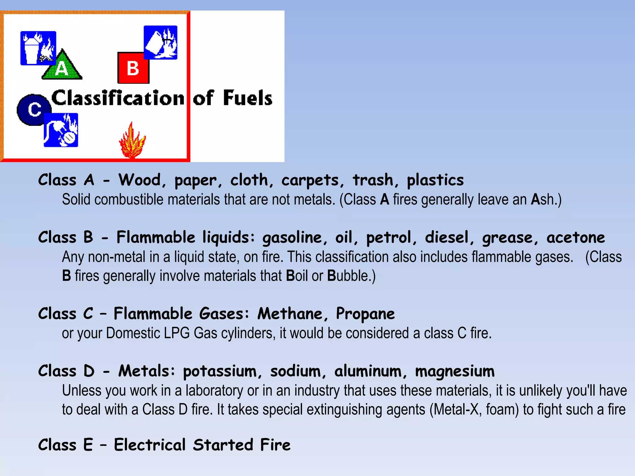 Fire & safety training | PPTX