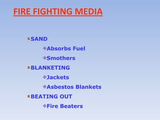 Fire & safety training | PPTX