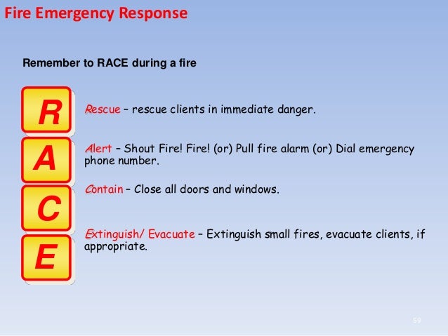 Operating Room Fire Drill