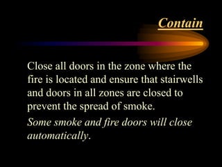 Fire Safety Training | PPT