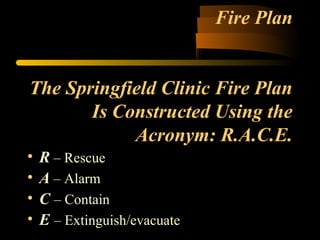 Fire Safety Training | PPT