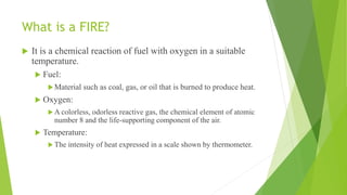 Fire safety training | PPSX