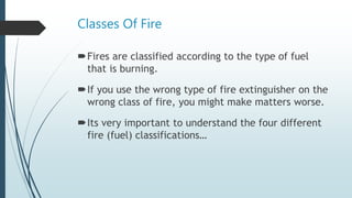 Fire Safety Training Presentation | PPTX