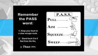 Fire safety training module | PPTX