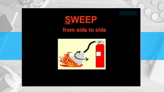 Fire safety training module | PPTX