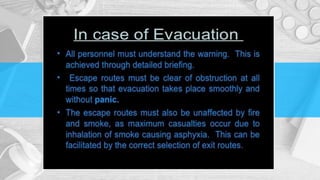 Fire safety training module | PPTX