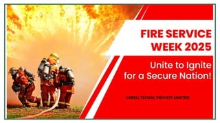 Fire Safety Week Campaign to celebrate Safety Week 2025 | PPTX