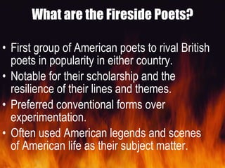 Fireside Poetry | PPT | Free Download