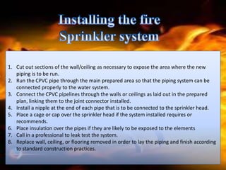 Firesprinkler | PPTX