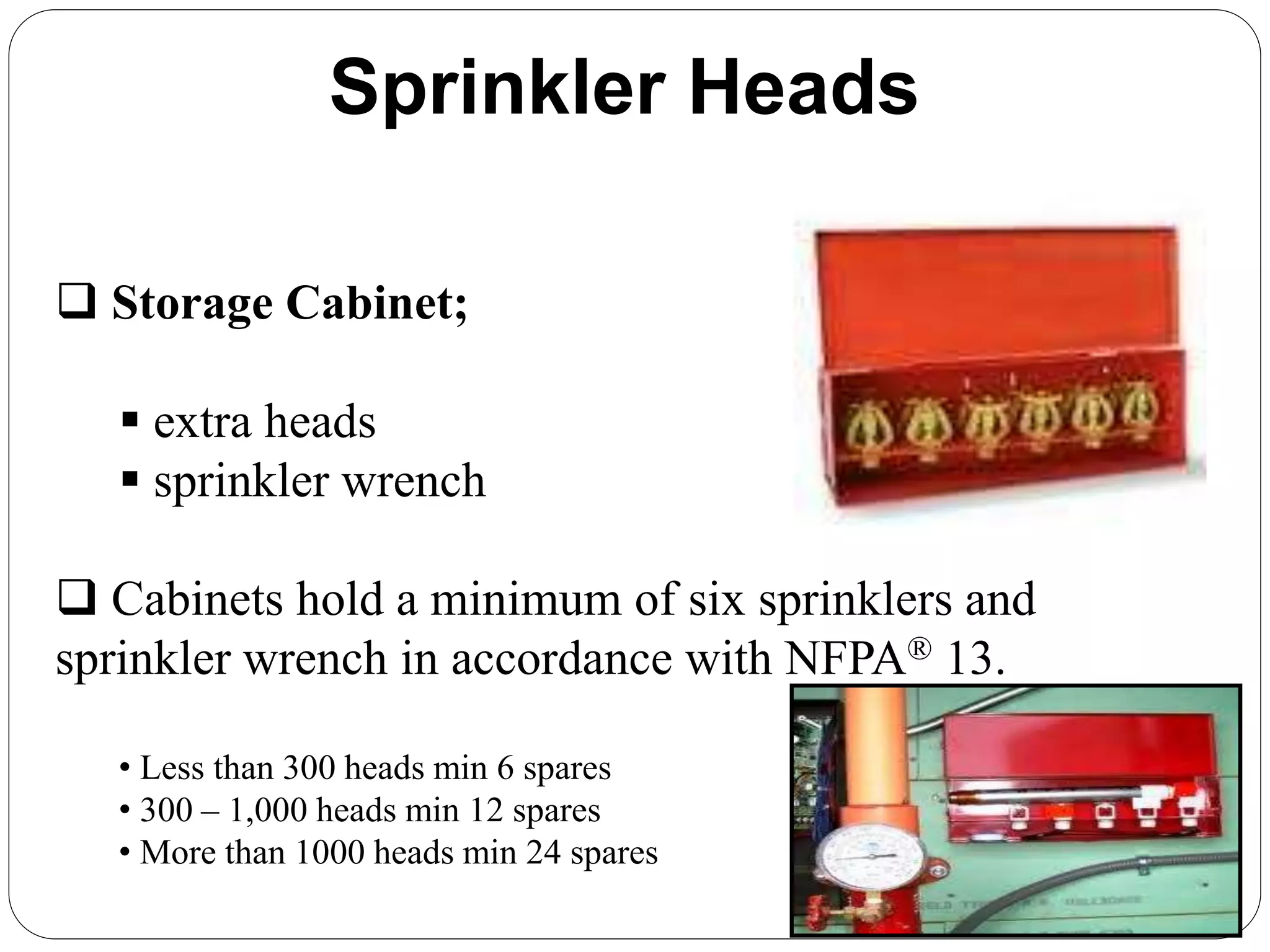 Fire sprinkler systems | PPT